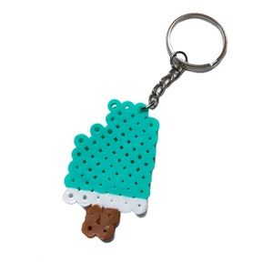 NKawaiiThings | Accessories | Keychains Set 3 Perler Hand Made | Poshmark